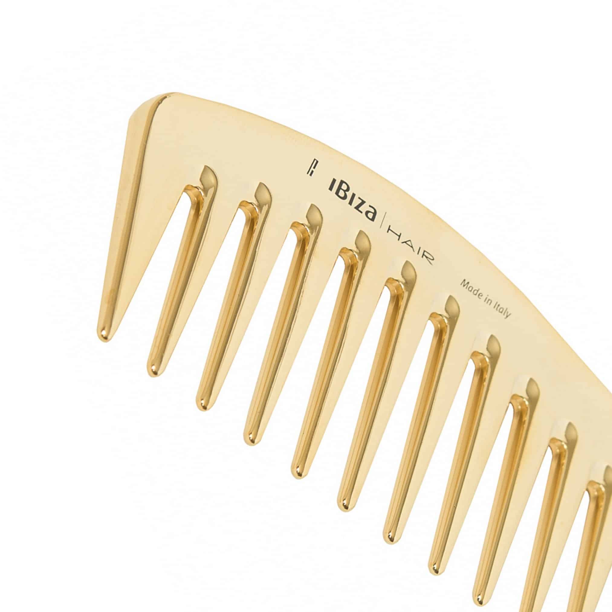 Ibiza Wave Comb Gold | HAIRSHOP